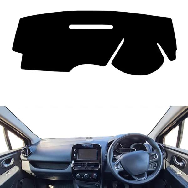 商品名: ルノー クリオ ルーテシア 4 IV 2013-2020 RHD、車のダッシュボードカバー、ダッシュカバーマットパッドプロテクターカーペット、ダッシュカバーに適合。 HATHWAY Fit for Renault Clio Lut...