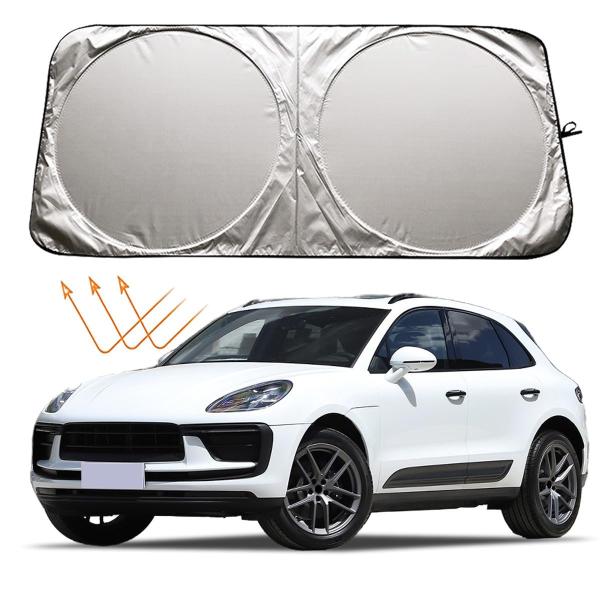 商品名: XHRING 車用フロントガラスサンシェード ポルシェ911 2005-2024 マカン 2015-2024 カイエン 2003-2022 2023 2024 パナメーラ 2010-2024 カレラ 2005-2024 アクセサリ...