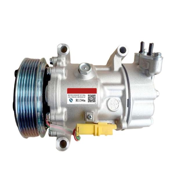 商品名:  ULLiaN Air Conditioner Compressor，Compatible for Peugeot 206 307 1007 Partner，Compatible for Citroen C2 C3 Sd6v12 ...