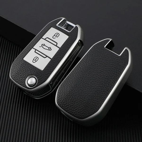 商品名: IPUDIS TPU 車のキーカバーケースシェルプジョー 208 2008 308 3008 408 508 107 301 シトロエン C4 カクタス C5 DS4 DS5 に適合 IPUDIS TPU Car Key Cove...