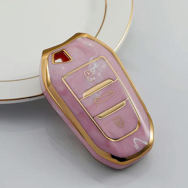 商品名: IPUDIS TPU 車スマートキーケースカバー保護シェルフィットプジョー 308 408 508 2008 3008 4008 5008 シトロエン C4 C4L C6 C3-XR IPUDIS TPU Car Smart Ke...
