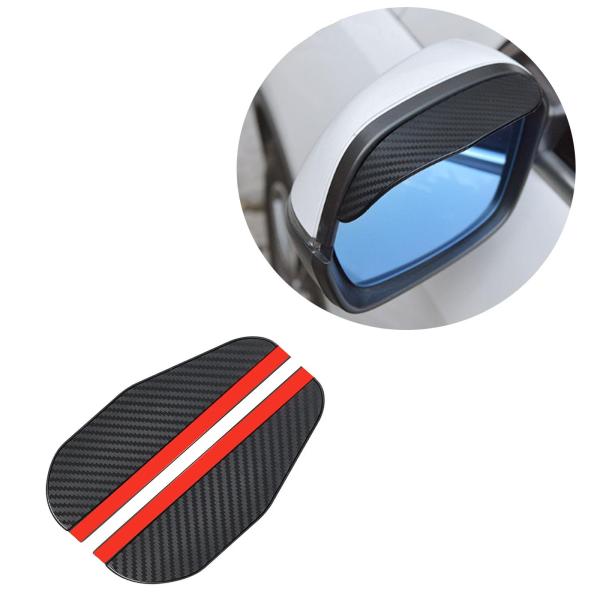 商品名:  EDEMCO Compatible with Citroen C5 Aircross 2017-2023 UP, 2Pcs Car Side Rear View Mirror Rain Eyebrow Visor Rainpro...