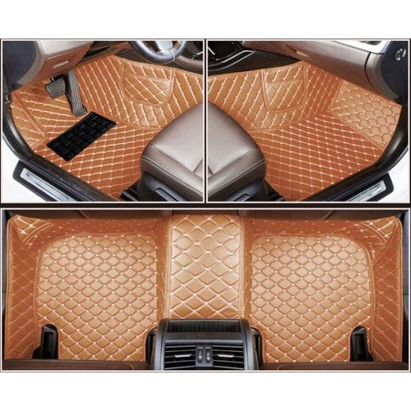 商品名:  Custom Car Floor Mats Compatible with Peugeot, Waterproof Leather Automotive Floor Liners Full Coverage All Weathe...
