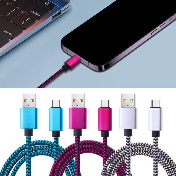 商品名: WINUERK 3個 Type C充電器 編組充電ケーブル 2.4A USB Type Cケーブル 車用高速充電コード 3.3フィート USB C充電ケーブル ユニバーサル Samsung A15 5G A14 5G Google...