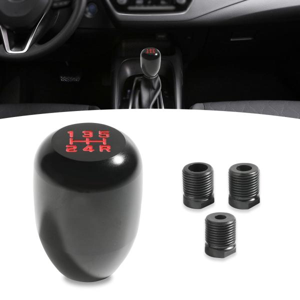 商品名:  Yumfugu 1 PC Automotive Gear Shift Knob, Car Five-Speed Gearbox Shift Head with Adapter, Modification Replacement ...