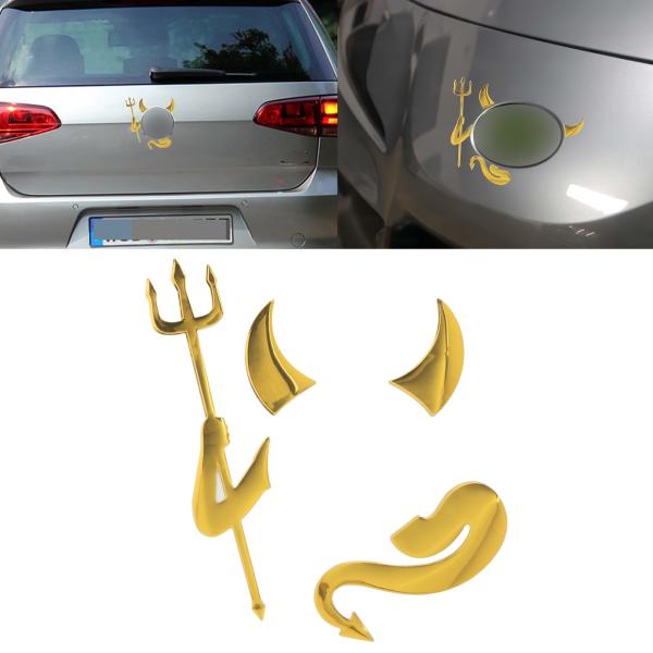 商品名:  x xotic tech Cute 3D PVC Devil Style Demon Sticker, Auto Car Emblem Decal Decoration Waterproof Self-Adhesive Car ...