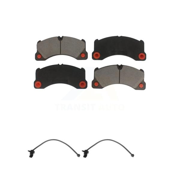 商品名:  Transit Auto - Front Ceramic Disc Brake Pads And Wear Sensor Pairs Kit For Porsche Macan KCW-100634ブランド: Transit A...