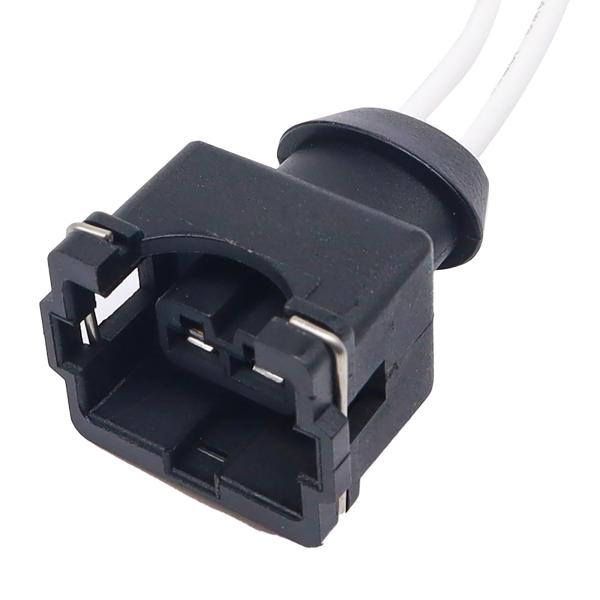 商品名: HiSport プロフェッショナル多目的ワイヤコネクター リード付き OE PT2164用 HiSport 2-Wire Black Fuel Injector Connector Pigtail Plug Wire/Wiring...