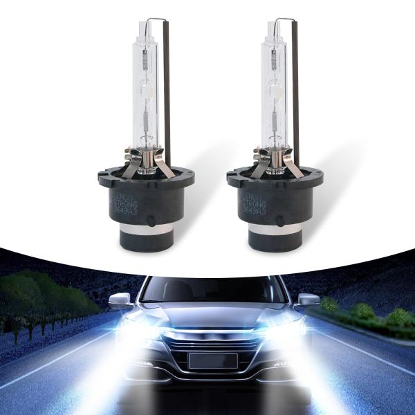 商品名: Irinidig D2S 車用HIDバルブ 2個 6000K 12V IP67 防水 スポットライト 35W 超高輝度クォーツガラス電球 オリジナル交換用電球、ほとんどの車種に対応 (シルバー) Irinidig 2 PCS D2...