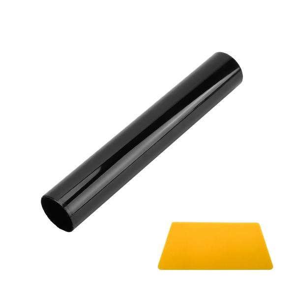 商品名: Kewucn カーウィンドウ サンバイザー ストリップ ティントフィルム 紫外線遮断 熱低減 フロントガラス用ソーラー保護フィルム 遮光とろ過用 カーアクセサリー(ブラック) Kewucn Car Window Sun Visor...