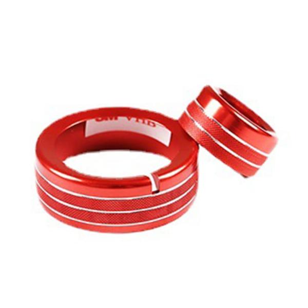 商品名:  Generic SIKUAI 2 Pcs ABS Bling Accessories Knob Ring Central Control Multimedia Knob Decoration Sticker Replacemen...