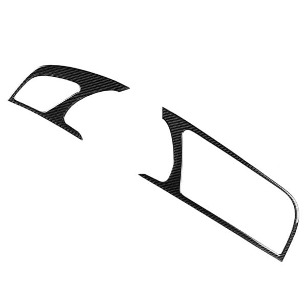 商品名:  Generic SIKUAI 2PCS Carbon Fiber Dash Board Instrument Panel Dashboard Frame Trim Cover Interior Decoration for Au...