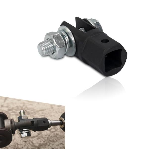 商品名: Jewkot 車用シザージャックアダプター 1/2インチ シザーソケット駆動インパクトレンチツール 修理改造アクセサリー ほとんどの車種に対応 リングタイプダブルホールシザージャッキ(ブラック) Jewkot 1 PC Car S...