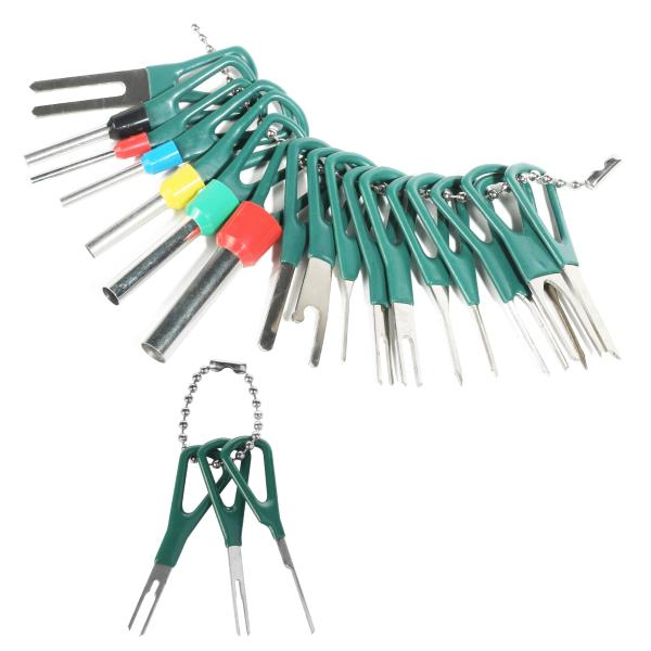 商品名: bylikeho ターミナルエジェクターキット、ターミナル取り外しツールキット、カーアクセサリーデピンツール、自動車用電気ピン取り外しツールキット、ピンリリースキー抽出ツール 21個 車用ピン bylikeho 21Pcs Ter...