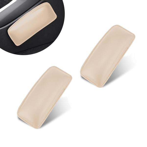 商品名:  dawfall 2 PCS Car Center Console Knee Soft Pad, 7.08" x 3.14" Leather + Built-in Sponge to Relieve Fatigue Protect...