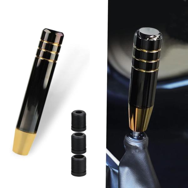 商品名:  yvshy 1 PC Car Gear Stick Shifter Knob with 3 Threaded Adapters, 7.08In Waterproof Metal Manual Vehicle Shifting L...