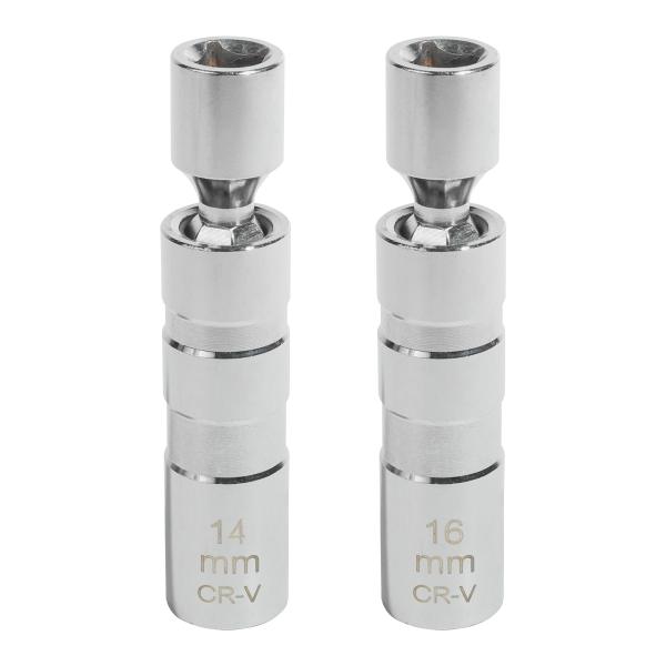 商品名:  bylikeho Spark Plug Socket Set,14mm&amp;16mm Magnetic Swivel Spark Plug Socket,Car Accessories Thin Wall 3/8" Driv...