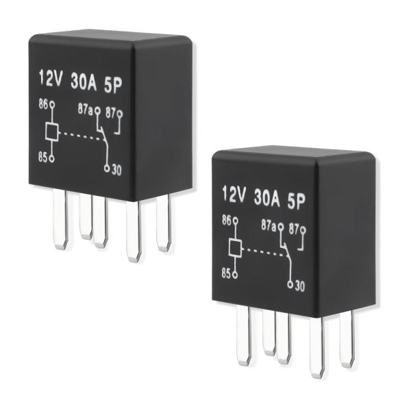 商品名:  2PCS Relay,Durable Automotive Relay Replacement OEM#12077866,5810-0202,13502751,Premium 12V 5 Pin Relay Car Access...