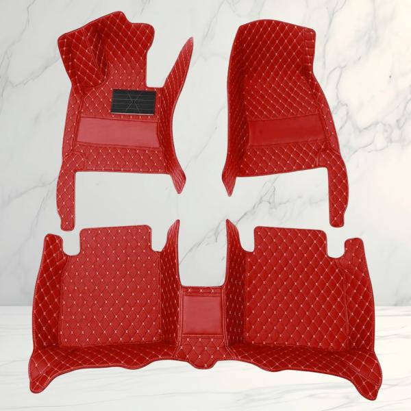 商品名:  SITHA Car Mats,Custom Leather Car Floor Mats for Tailored Style and Superior Protection (red)ブランド: SITHAS高さ: 25cm横...