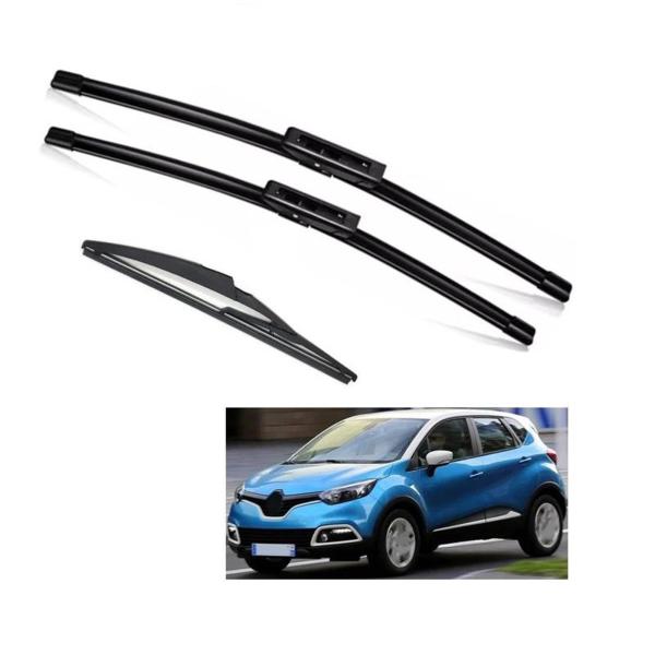 商品名:  ACCHA for Renault for Ca-pt-ur Kaptur 2013-2016 26"+14"+11" Front Rear Wiper Blades Windshield Windscreen Window C...