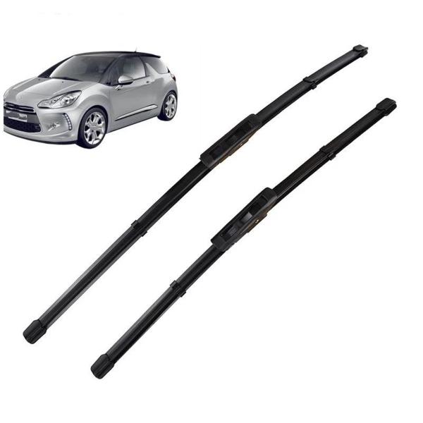 商品名:  ACCHA For Citroen DS3 DS 3 2009-2017 Wiper LHD Front Wiper Blades Windshield Windscreen Window Car Rain Brushes Wi...