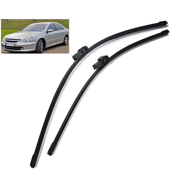 商品名:  ACCHA for Peugeot 607 2002-2011 Wiper Front Wiper Blades Windshield Windscreen Clean Window Car Rain Brushes Wiper...