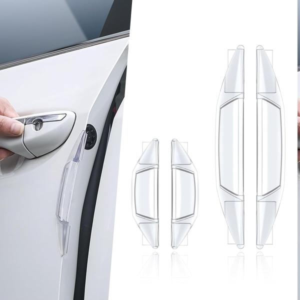 商品名:  Gseigvee Pack-4 Car Door Anti-Collision Strip, 5.7In x 0.8In Vehicle Side Door Edge Protector, Universal 3.1In x 0...