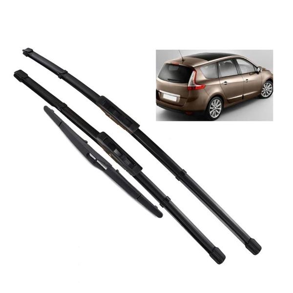 商品名:  ACCHA Wiper Front &amp; Rear Wiper Blades Windshield Windscreen Window For Renault Scenic 3 / Grand Scenic 3 2009-...