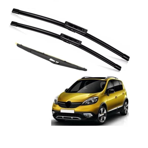 商品名:  ACCHA Car Front Rear Windshield Windscreen Wiper Blades Set for Renault Scenic 3 Grand MK3 2009 2010 2011 2012 201...