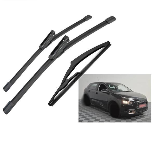 商品名:  ACCHA for Citroen C4 Cactus 2014-2020 26"+18"+10" Front Rear Wiper Blades Brushes Cutter Accessories 2015 2016 201...