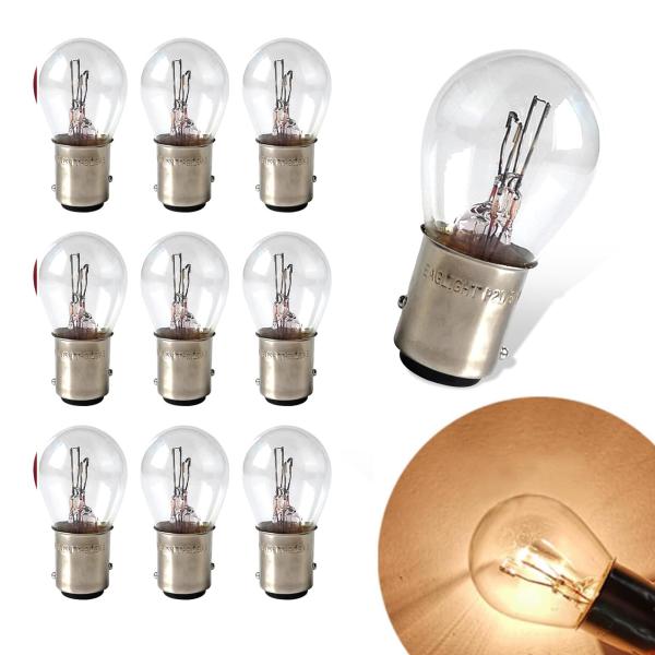 商品名:  Irinidig 10 PCS 1157 Car P21/5W S25 BAY15D Light Bulb, Double Tail High Low Brake Light Bulb Turn Signal Light Bul...