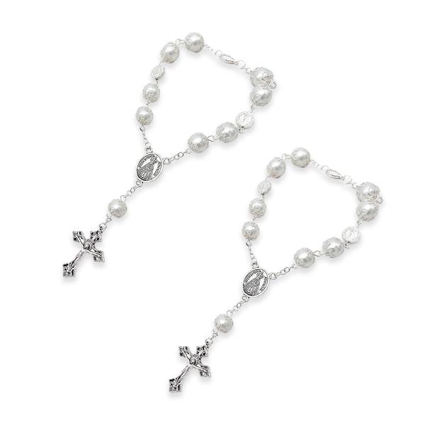 商品名:  Sylvil 2PCS Car Rosary for Rearview Mirror, Personalized Blessing Auto Rearview Mirror Catholic Pedant, Men Women ...