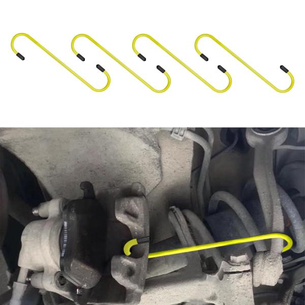 商品名:  HEVLE 4PCS Brake Caliper Hanger Hooks, Caliper Hanger with Rubber Tips, Durable Steel Auto Brake Caliper Hangers, ...