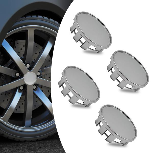 商品名:  dawfall 4 PCS Car Modified Wheel Hub Center Cap, 2.12" OD 1.96" ID ABS + Steel Rim Snap-in Wheel Center Cap, Rust-...