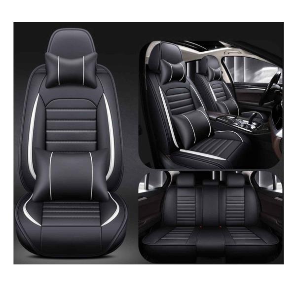 商品名:  Car Seat Cover Full Set Leather Waterproof, for Citroen C3 Pluriel(HB) 2003-2021, Universal Breathable 5-Seat Car ...