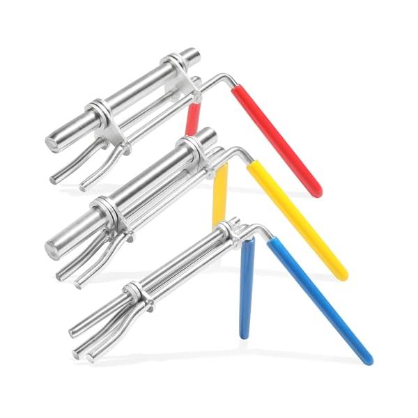 商品名: VARGTR 3個 油圧シール取り付けツール、カーアクセサリー油圧シリンダピストン修理シールツール、Uカップロッドシール取り付けツール 自動車マリン油圧シリンダーの取り付け用 VARGTR 3PCS Hydraulic Seal ...