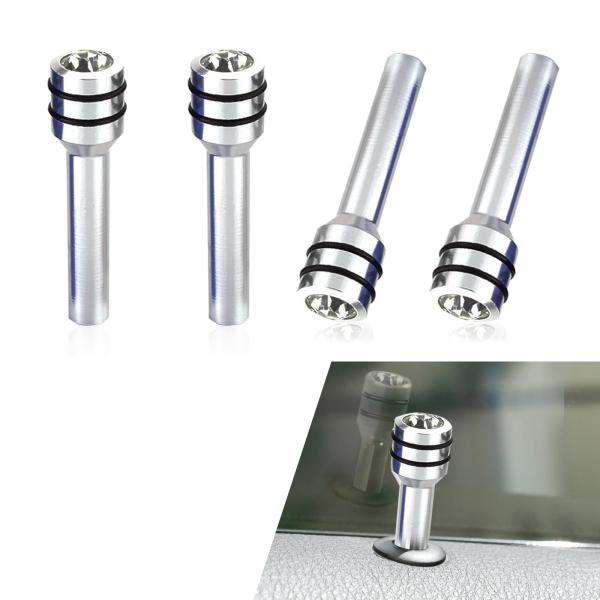商品名:  awlbed 4 PCS Bling Car Door Lock Knob, Alloy Diamond-Encrusted Shiny Door Lock Column Pull Pin Decoration, Rubber ...