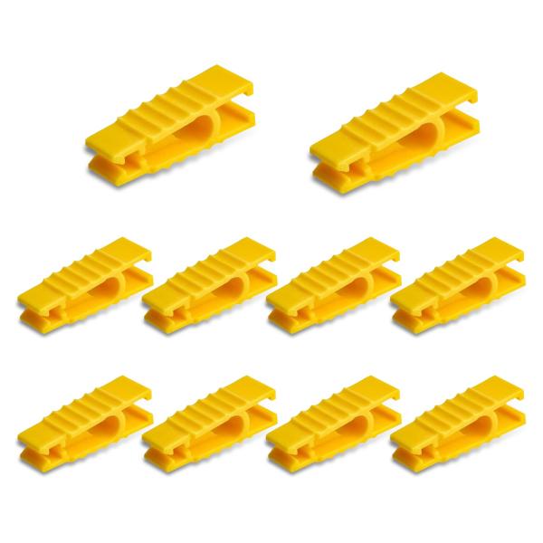 商品名:  Nowkont 10 PCS Car Fuse Clamp, 1.18" x 0.35" x 0.31" 40A 32V ABS Mini Plastic Car Blade Style Fuse Puller, Replace...