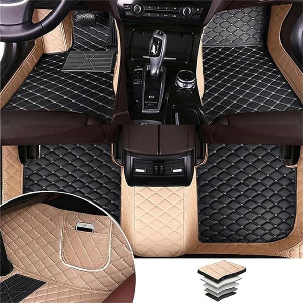 商品名:  JINGUMING Customize Floor Mat for Car Suitable for 99% Car Truck SUV, Automotive Mats All Weather Personalized, Fu...