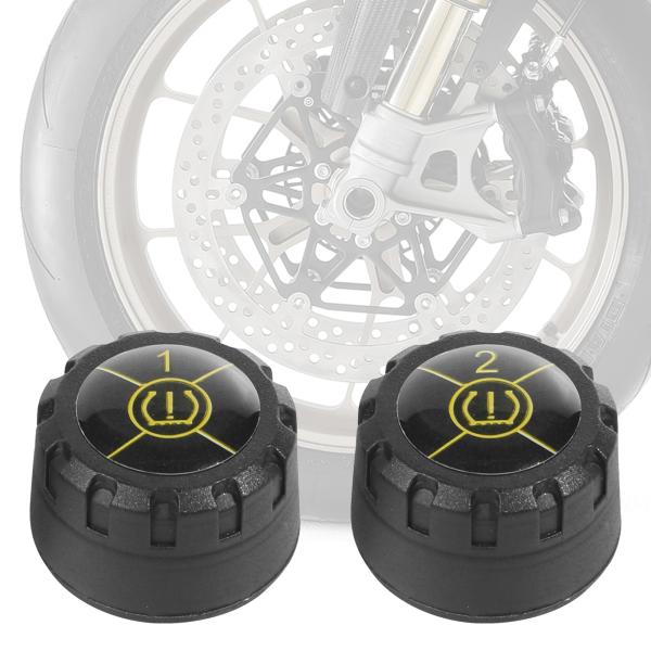 商品名:  VARGTR Tire Pressure Monitoring System,Car Accessories Motorcycle TPMS,Wireless Motorbike Tyre Pressure Monitor,Bl...