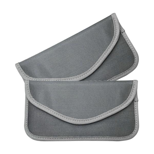 商品名:  KITUREK 2PCS Faraday Signal Blocking Bag, Key Fob Protector, RFID Faraday Pouch Cage Box Wallet Case for Cell Phon...
