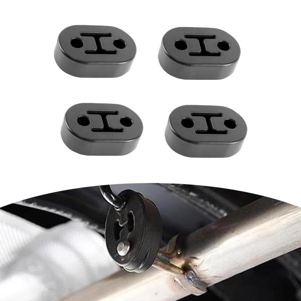 商品名:  Sumjig 4 PCS Car Exhaust Rubber Hanger, 2-hole Adjustable Exhaust Pipe Support Bracket High Density Muffler Exhaus...