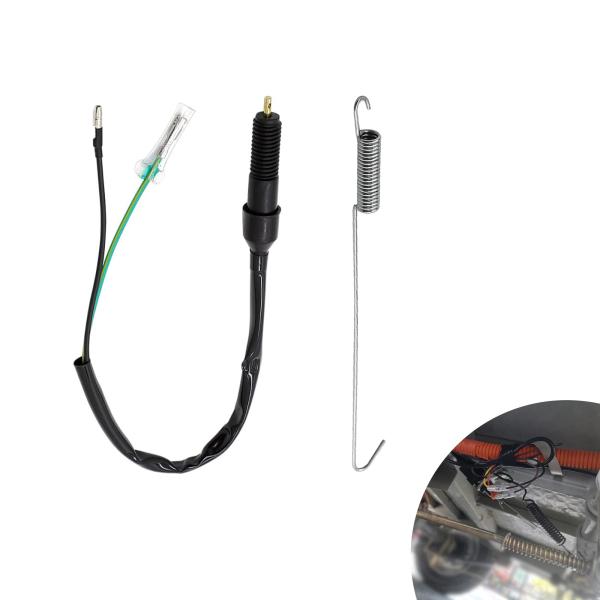商品名:  Fluher 1 PC Motorcycle Rear Brake Light Switch Cable, Tail Light Switch Accessories with 7.48" Spring, Drum Brake ...