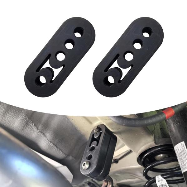 商品名:  Sumjig 2 PCS Car Exhaust Rubber Hanger, 4-hole Adjustable Exhaust Pipe Support Bracket High Density Muffler Exhaus...