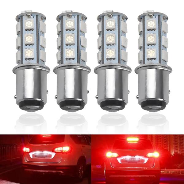 商品名:  dawfall 4 PCS Car 1157 LED Brake Light, 12V 5050-18SMD 360 Degree No Dark High Focus Light Bulb Replacement, Doubl...