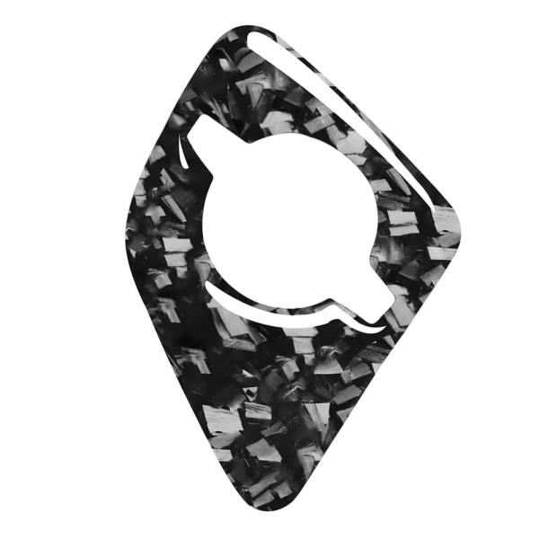 商品名:  GZYF ABS Plastic+Epoxy Coating(Soft) Audio Sound Knob Panel Sticker Cover Speaker Switch Trim RHD Forged Pattern F...