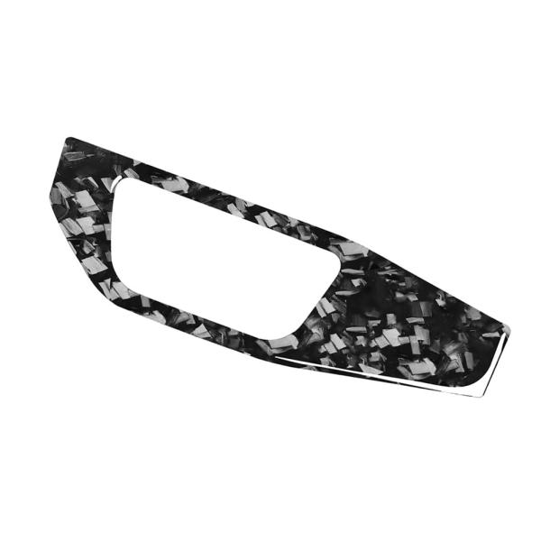 商品名:  GZYF ABS Plastic+Epoxy Coating(Soft) Headlight Switch Button Panel Sticker Trim Cover LHD Forged Pattern For Audi ...