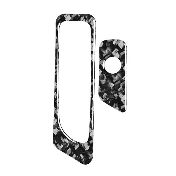 商品名:  GZYF Co-pilot Glove Box Sticker Storage Handle Cover Trim LHD ABS Plastic+Epoxy Coating(Soft) Forged Pattern For A...