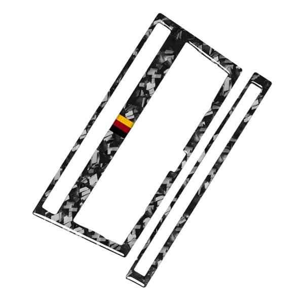 商品名:  Lirun Air Conditioning Panel Cover CD Control Trim Sticker B ABS Plastic+Epoxy Coating(Soft) Forged Pattern for Au...