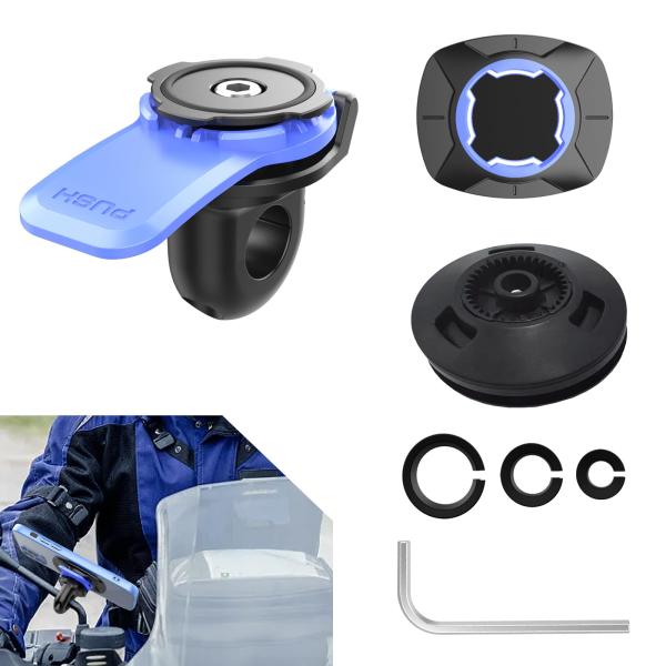 商品名:  Fogfar 1 PC Bicycle Mobile Phone Mount with Shockproof Tool, 360 Degree Rotatable Motorcycle Navigation Stand, Uni...